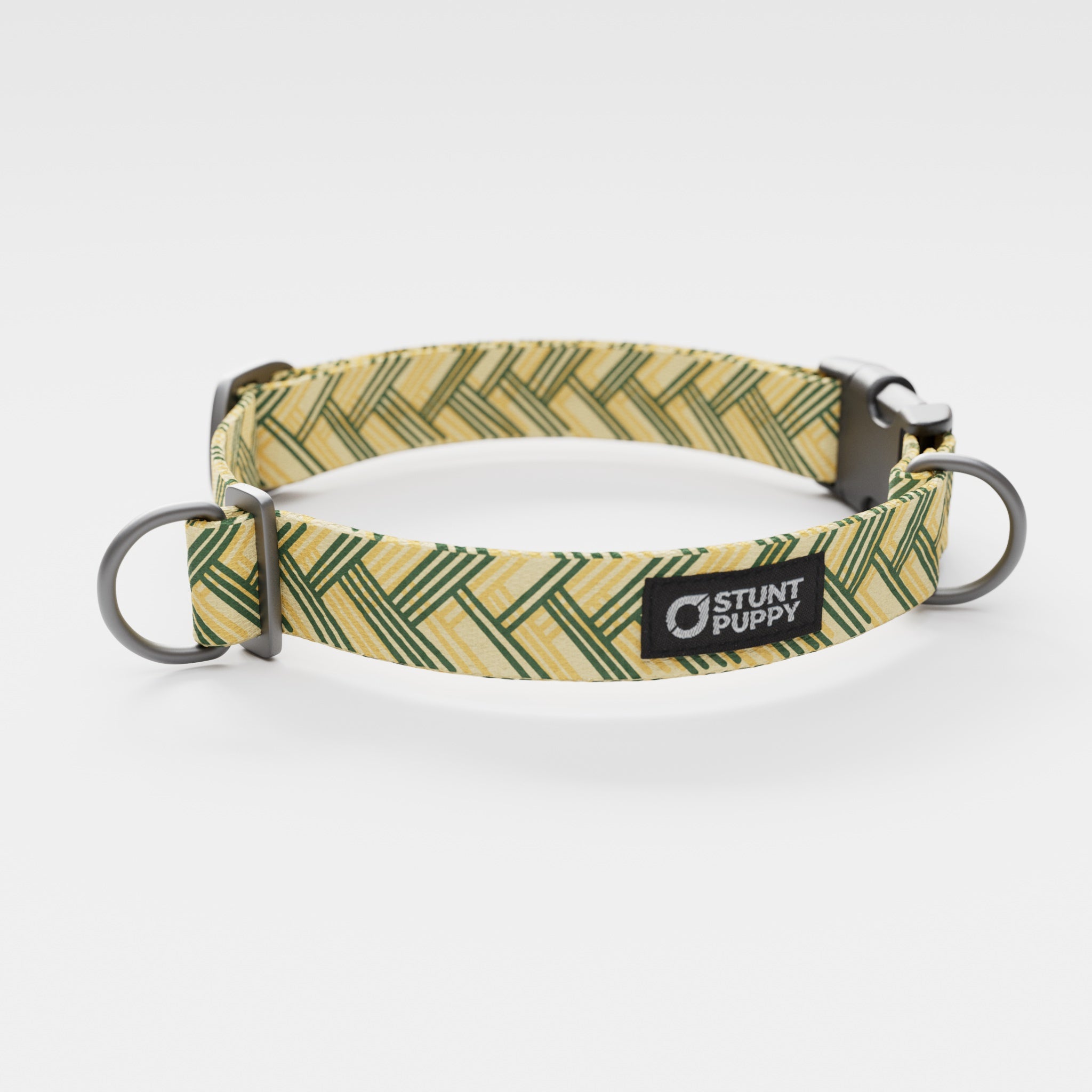Stunt Puppy Fishtail Teal Pattern Collar | Dog Collar
