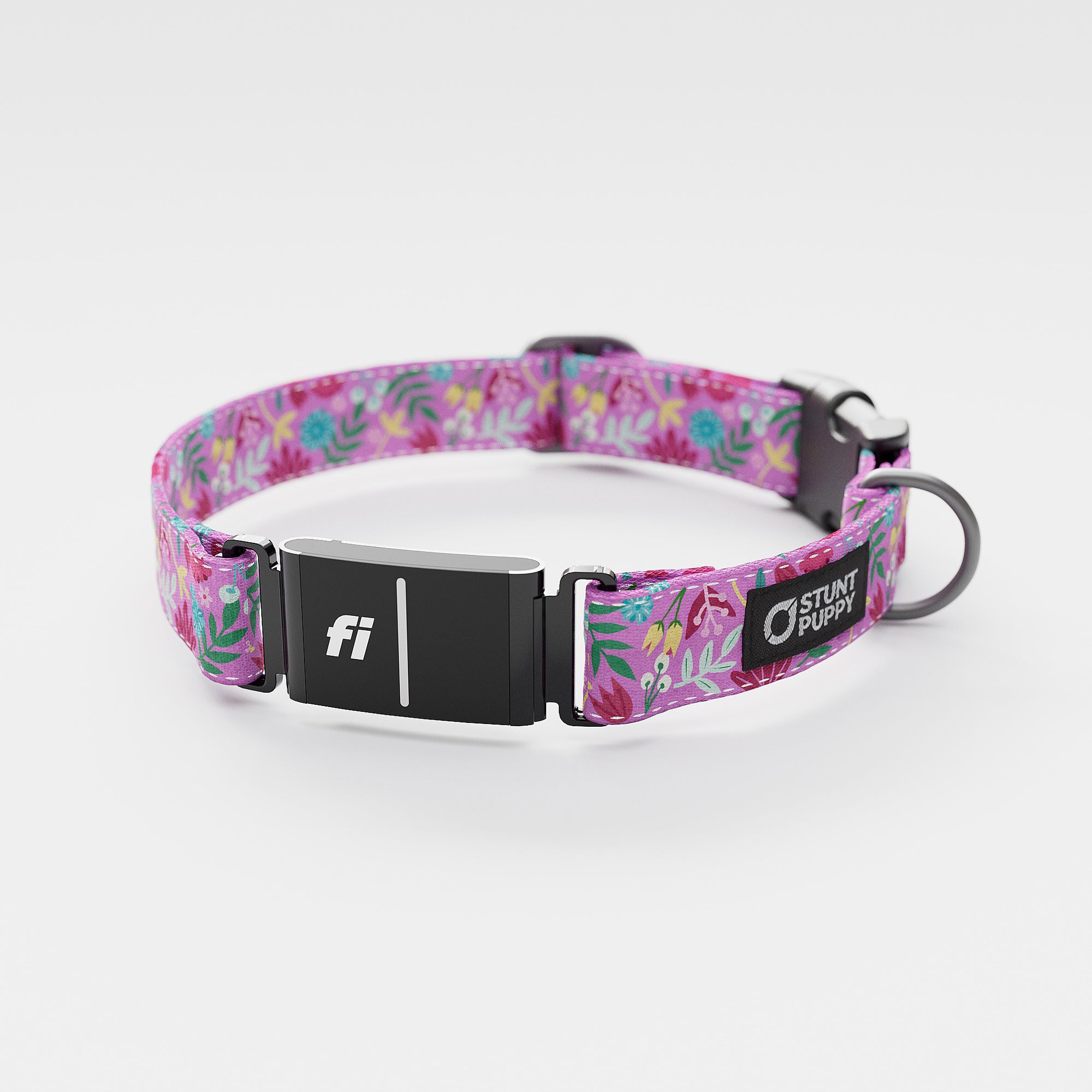 Fi Compatible Frolic Summer l Pattern Collar | Dog Collar – Stunt Puppy
