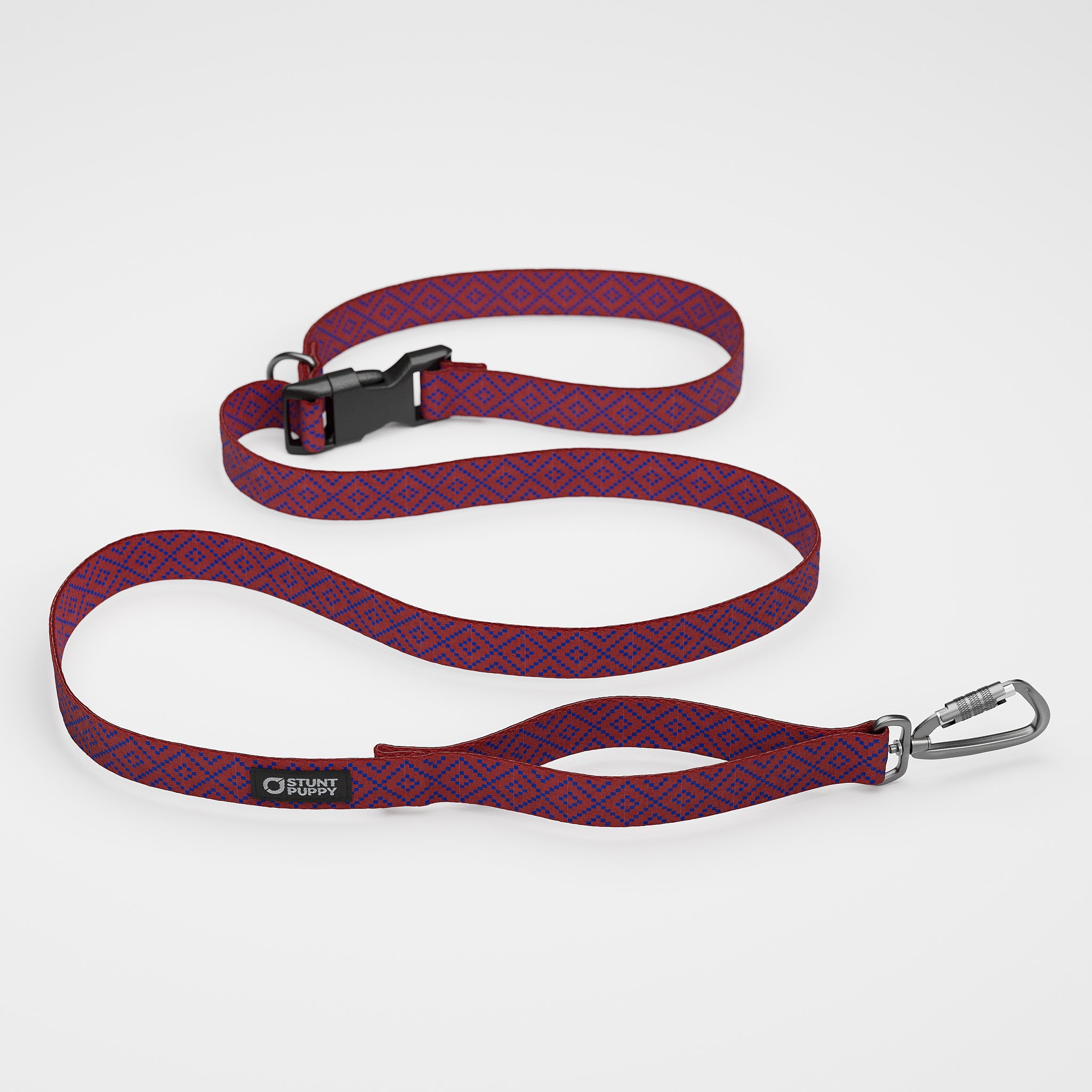 Pixie Red Blue Everyday Leash™ – Stunt Puppy