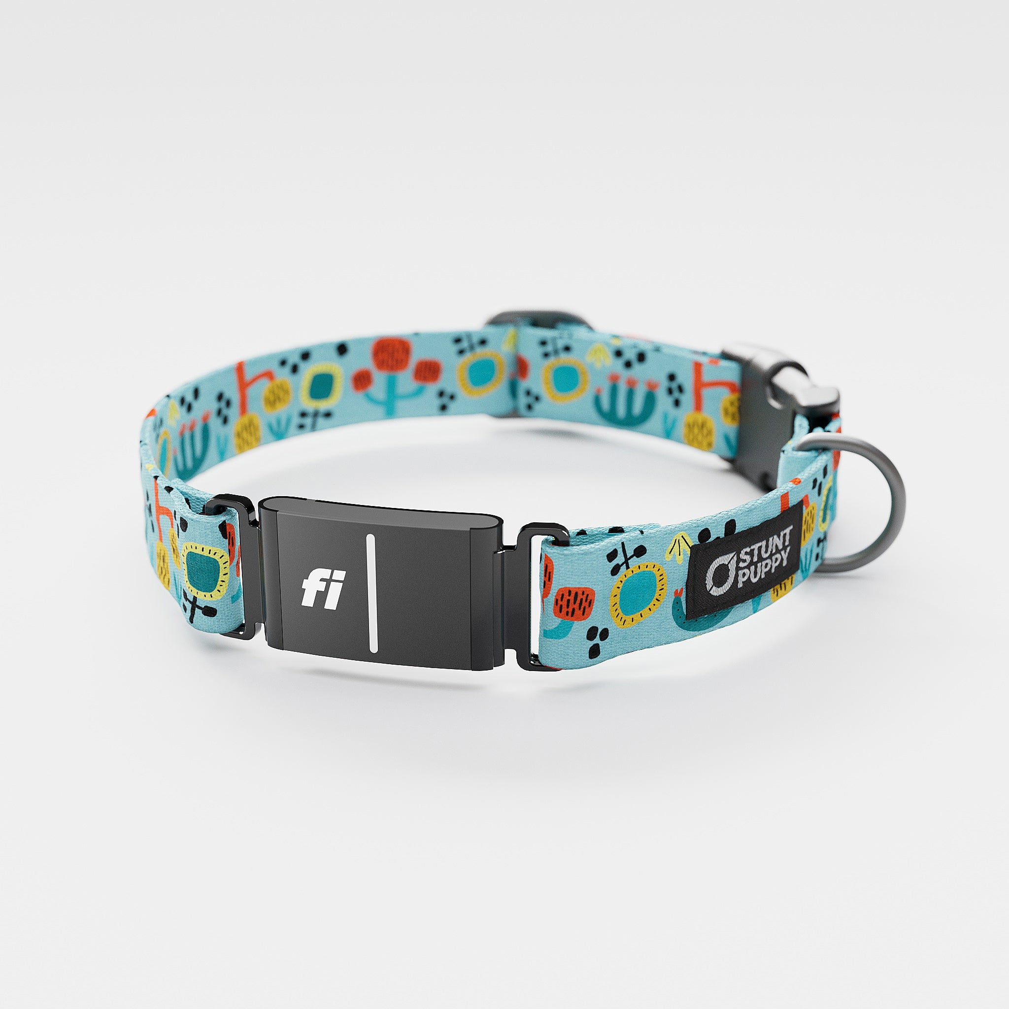 Fi GPS unit with Desert Noon l Pattern Collar | Dog Collar – Stunt Puppy