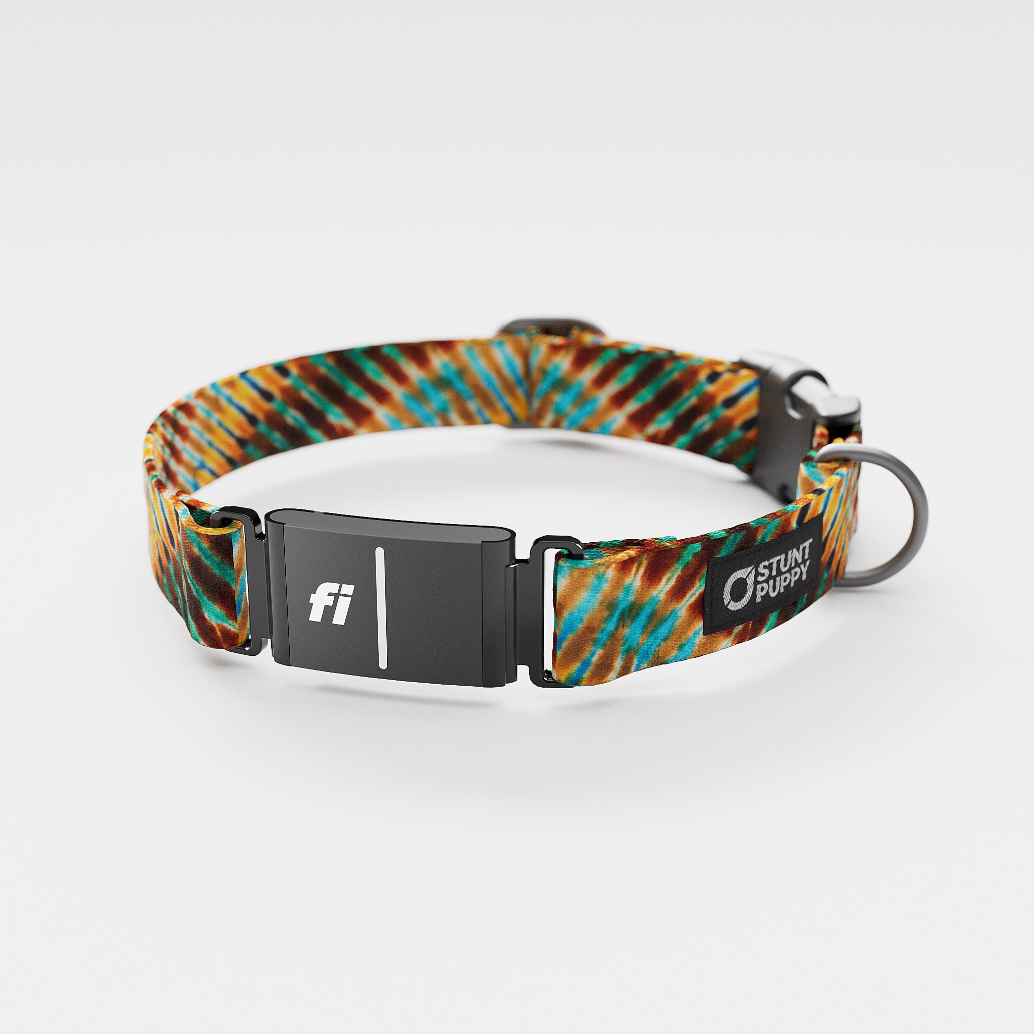 Fi GPS unit with Jammin Peyote l Pattern Collar | Dog Collar – Stunt Puppy