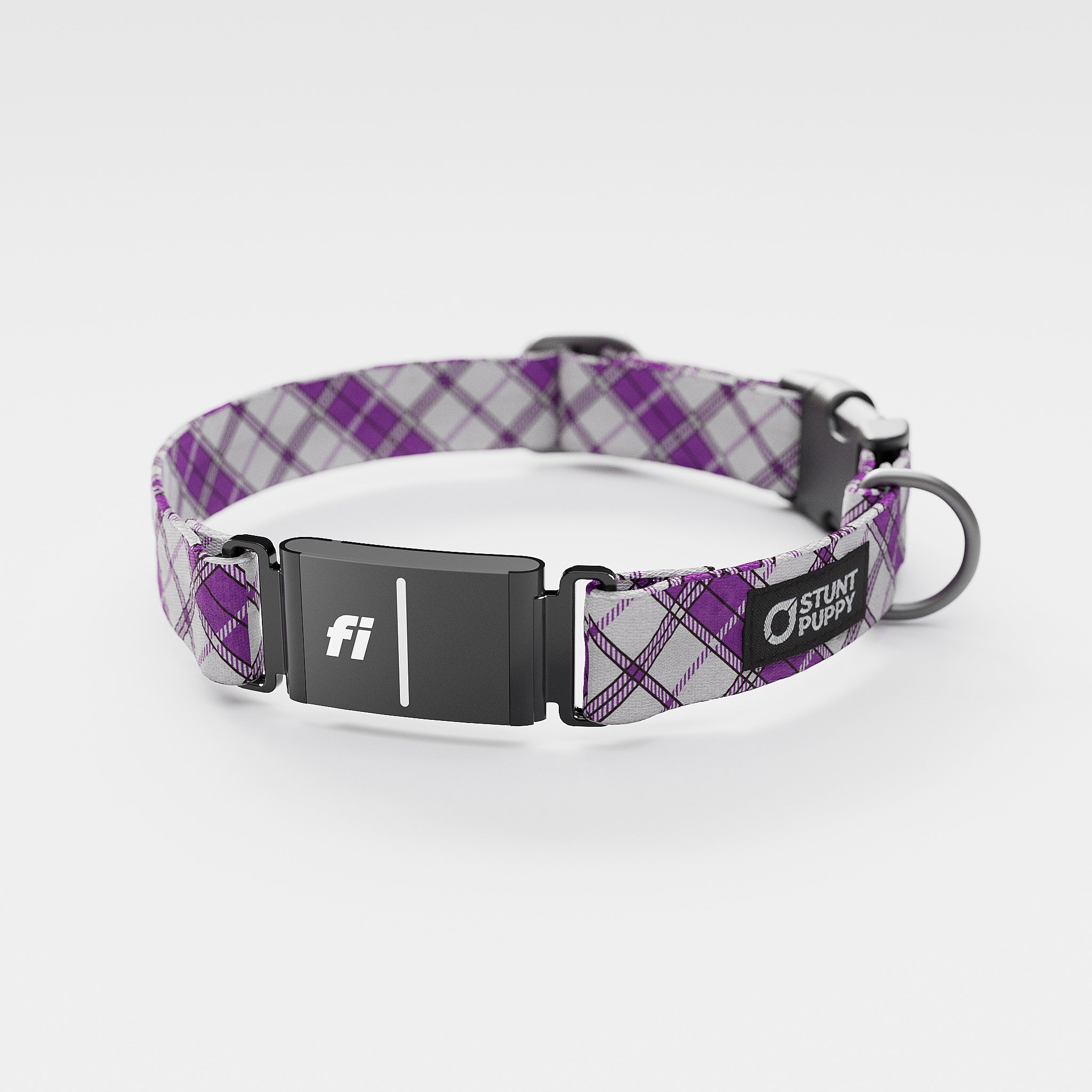Fi GPS unit with Lumberpup Smoke Pattern Collar | Dog Collar – Stunt Puppy